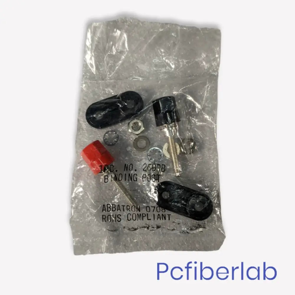 Abbatron 269RB Binding Post Panel Mount Tin Plated – PCfiberlab