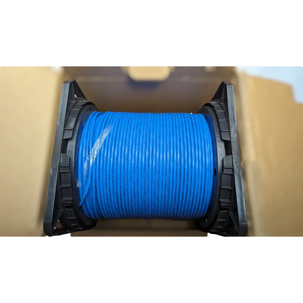 GenSPEED Cat6 Plenum PoE Blue 1000ft Cable – PCfiberlab